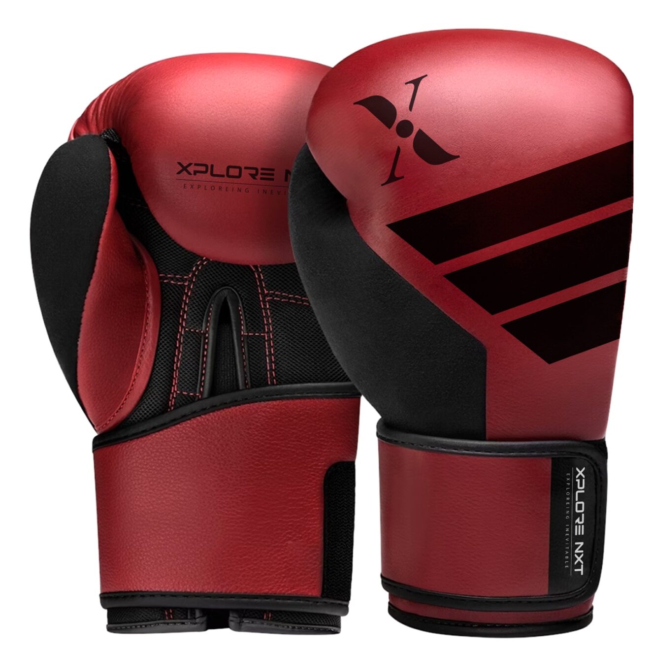 XN1 Red Leather Boxing Gloves - Xplore XNT